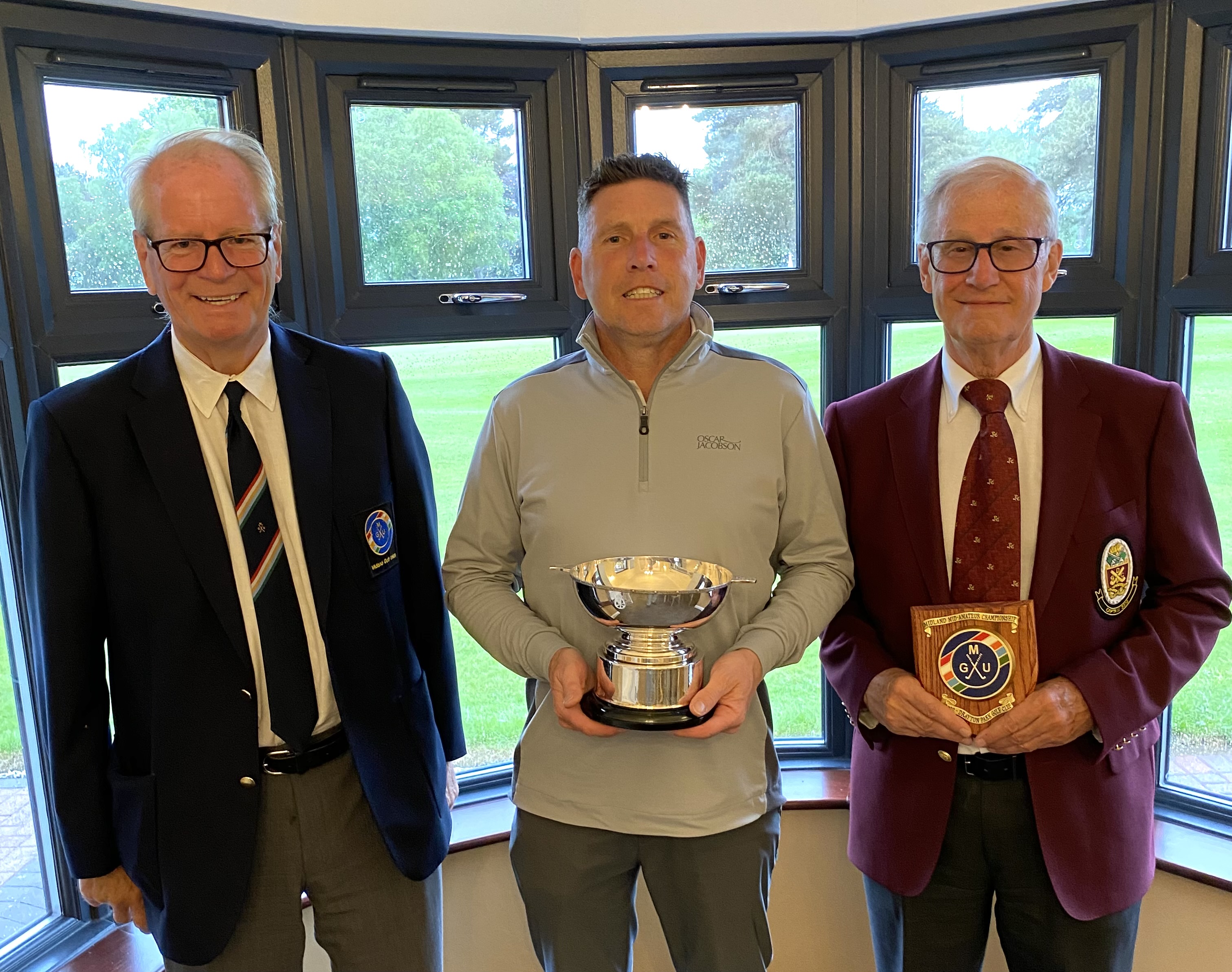 Richard Sadler (Moseley) wins the Midland Mid-Amateur Open Championship ...
